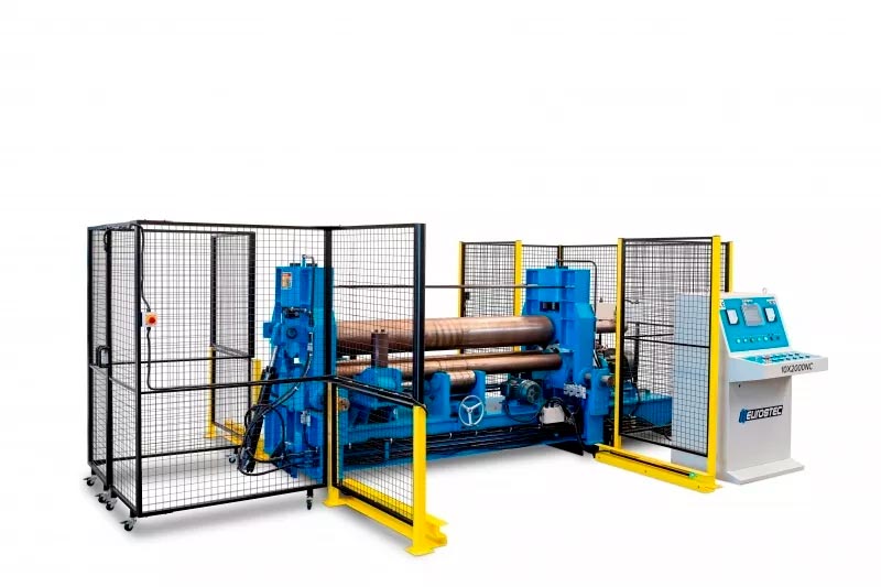 Calandra 3 rolos para Chapas Eurostec - 10X2000