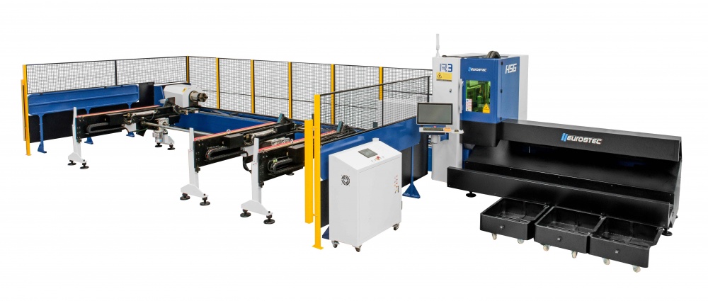 Máquina de Corte a Laser de Tubos HSG Eurostec R3