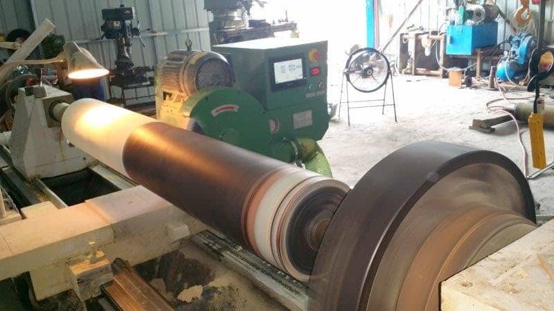 Retífica de Rolos Emborrachados e Laminadores - Projetos Especiais Eurostec